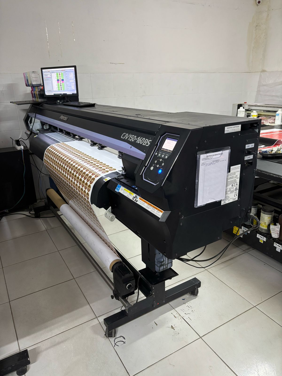 MIMAKI CJV150 160 ( CORTE INTEGRADO) - Renato Plotter